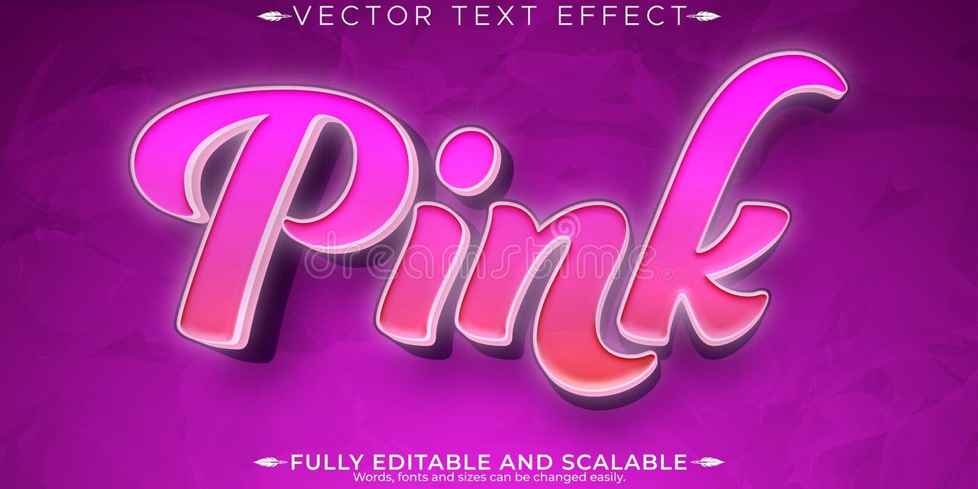 Editable 3d Font Pastel Stock Illustrations – 90 Editable 3d Font ...