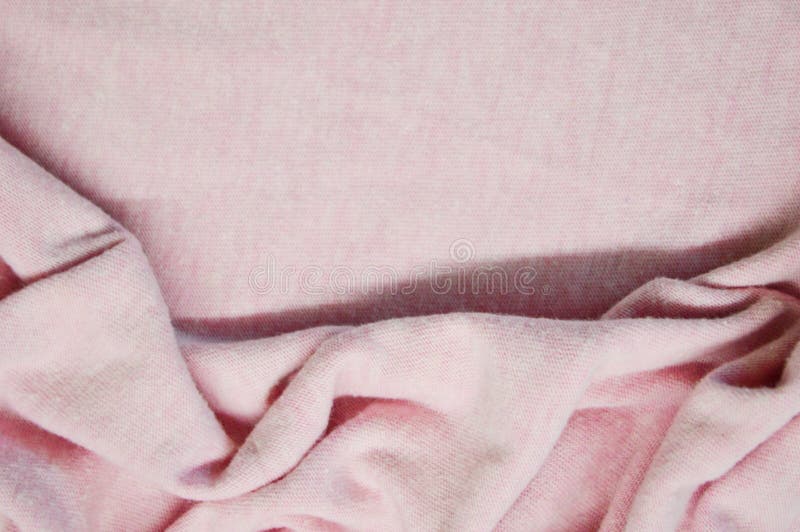 Pink Textile Pattern As a Background. Pink Material Texture on Fabric ...