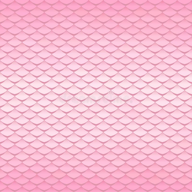 Pink Texture. Abstract Scale Pattern. Roof Tiles Background. Stock ...