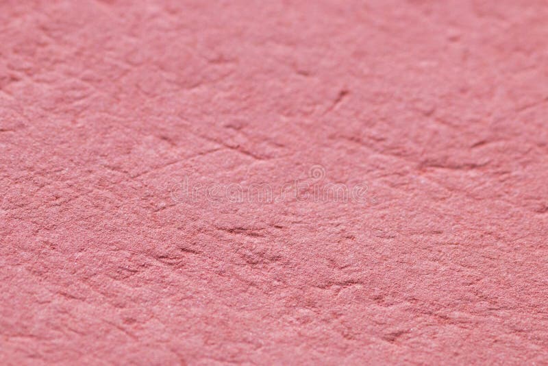 Pink Texture of the Blush for the Face Closeup. Selective Focus ...