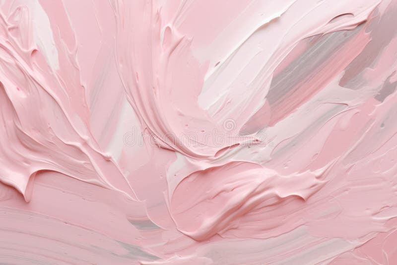 Pink thick paint smudge stock illustration. Illustration of texture ...