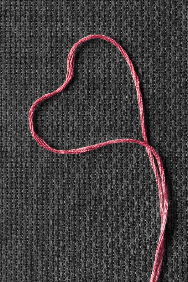 Pink embroidery on hoop stock image. Image of pattern - 32443909