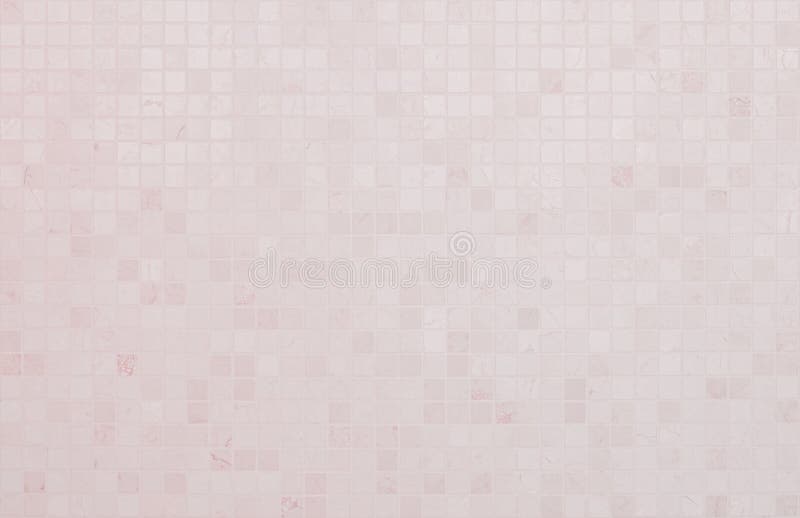 Pink Tile Wall Chequered Background Bathroom Floor Texture. Ceramic ...