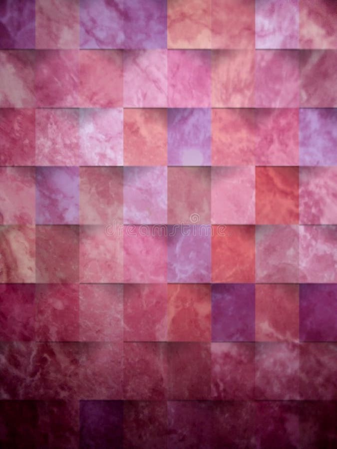 Pink Tiles Abstract Background Stock Image - Image of background, tiles ...