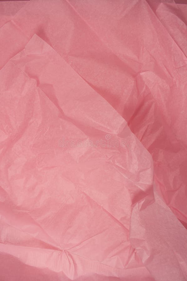 Pink Tissue paper stock image. Image of photograph, creases - 90254181