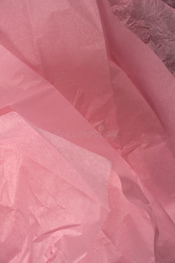 Pink Tissue paper stock image. Image of papers, gifts - 90254193