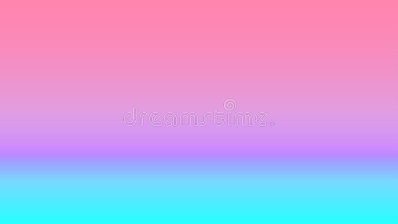 Pink To Turquoise Gradient Background Stock Illustration Illustration
