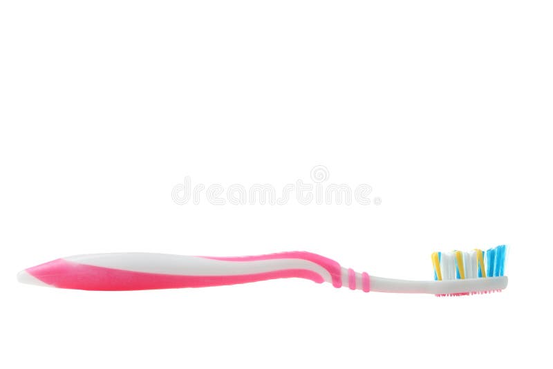 Pink toothbrush stock image. Image of pink, sanitation - 11568545