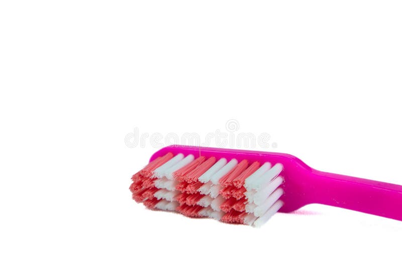 A pink toothbrush stock vector. Illustration of isolated - 32201909