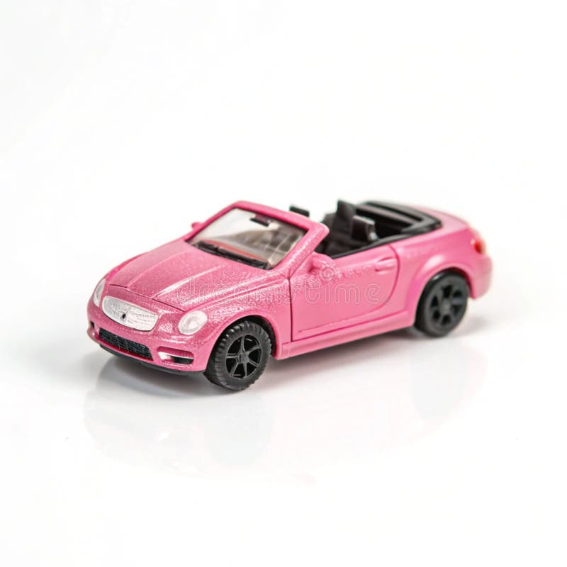 Pink Toy Convertible Isolated on Transparent Background Stock ...