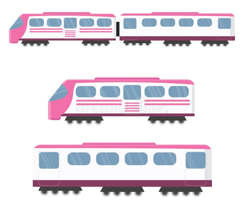 Pink Train Car Stock Illustrations – 808 Pink Train Car Stock ...