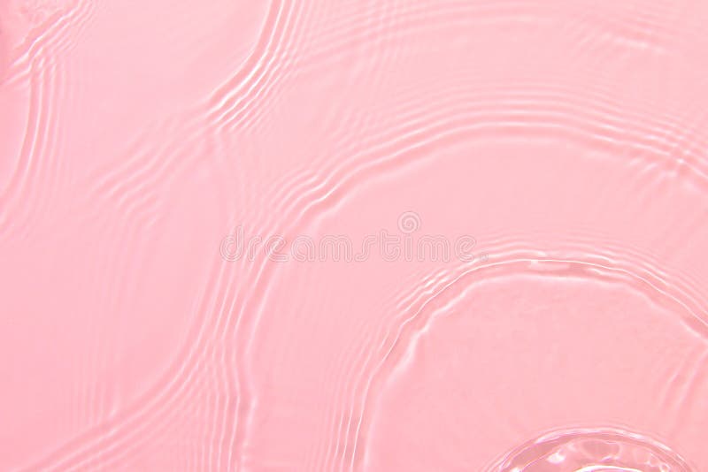 Pink Transparent Clear Water Surface Texture Summer Background Stock ...