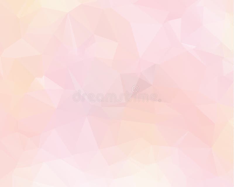 Pink Triangle Background Design. Geometric Background Stock Vector ...