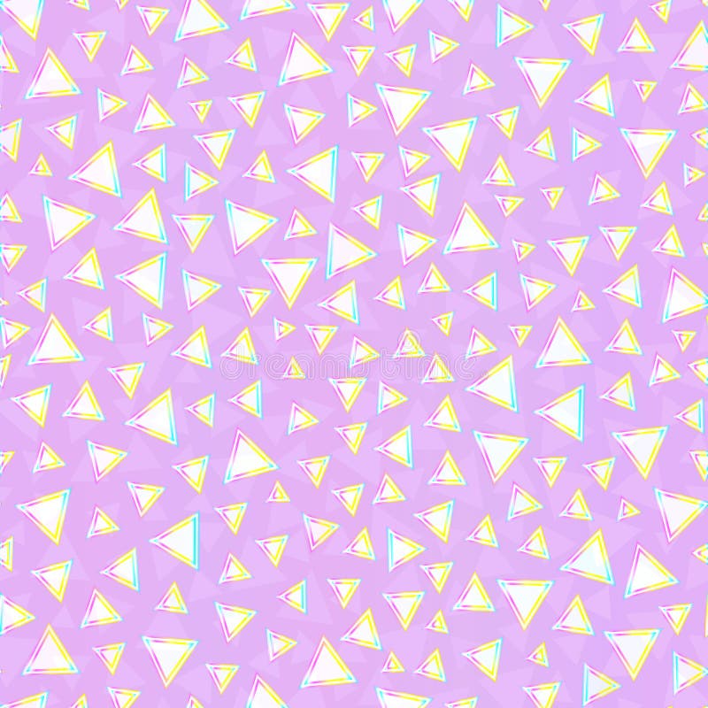 Pink Triangle Geometric Texture Stock Vector - Illustration of ...