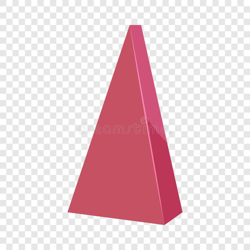 Pink Triangle Icon Cartoon Style Stock Illustrations – 450 Pink ...