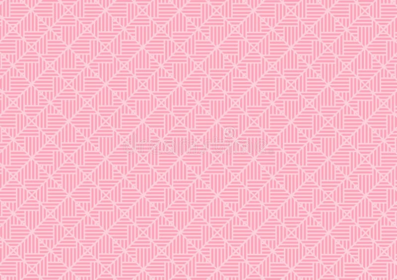 Pink Square Line Connect Pattern Geometric Gradient Minimal Wallpaper ...