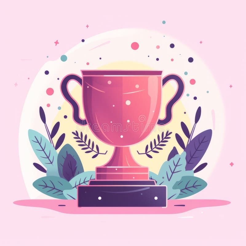 Pink Trophy Stock Illustrations – 2,334 Pink Trophy Stock Illustrations ...