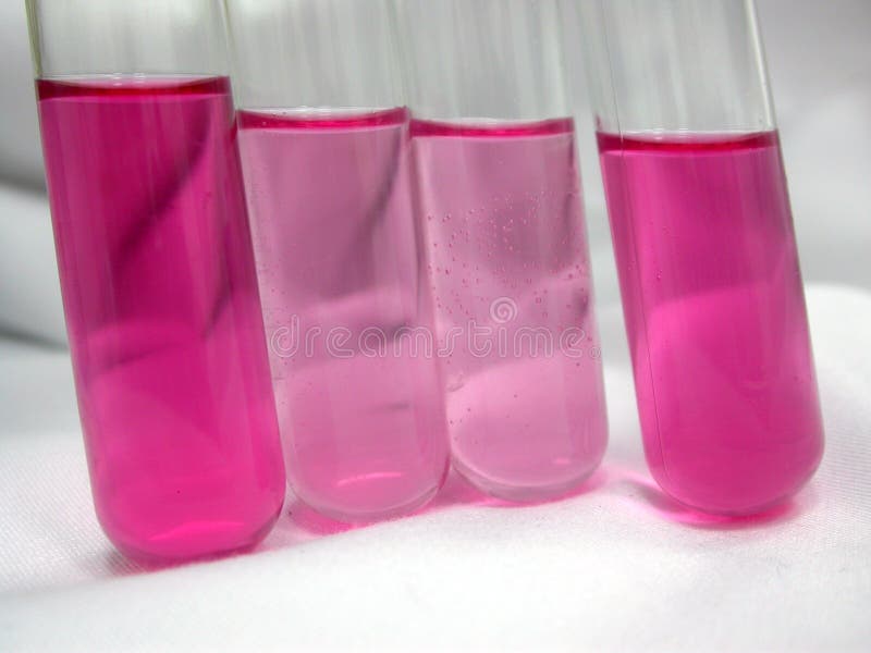 Pink tubes-5 stock photo. Image of medical, desk, laboratory - 1412788