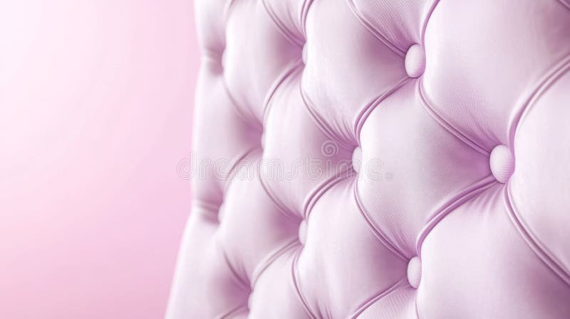 Pink Tufted Velvet Upholstery Texture with Copy Space, Background Stock Illustration ...