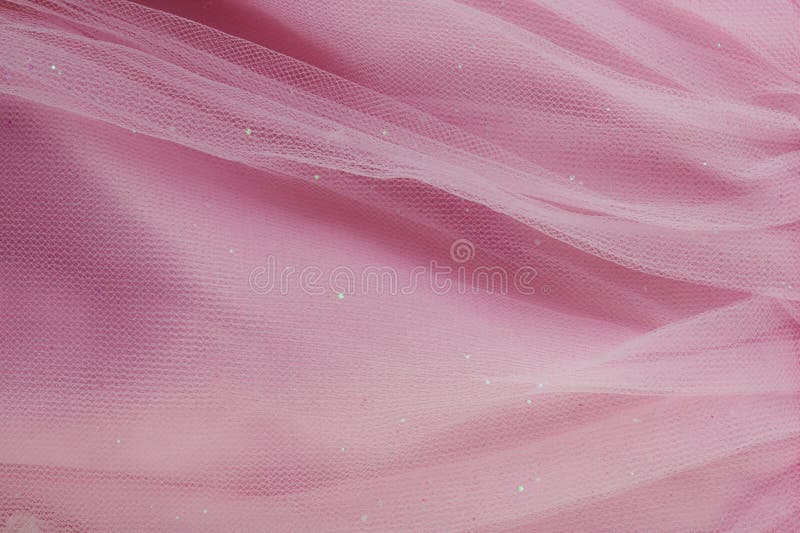 Pink tulle stock photo. Image of textile, softness, abstract - 6038114