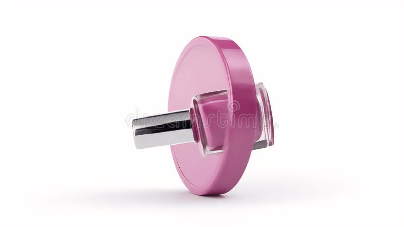 Pink USB Flash Drive Modern Isolated on White Background Technology ...