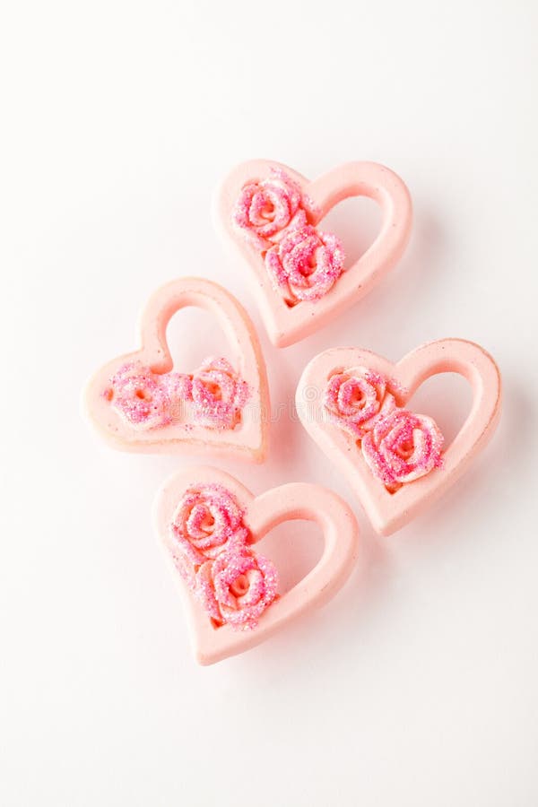 Pink Valentine hearts stock photo. Image of cute, heart - 18027538