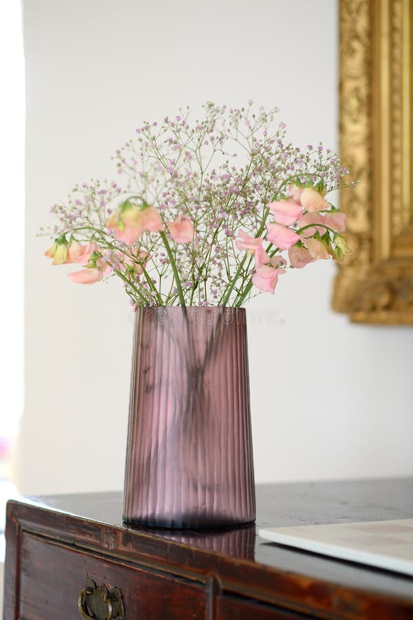 Pink vase stock photo. Image of posh, lined, vase, pink - 84970458