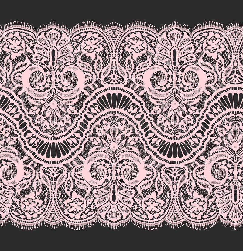 Pink Vintage Lace Patterns Printable Rose Finch Capelet, A Vintage