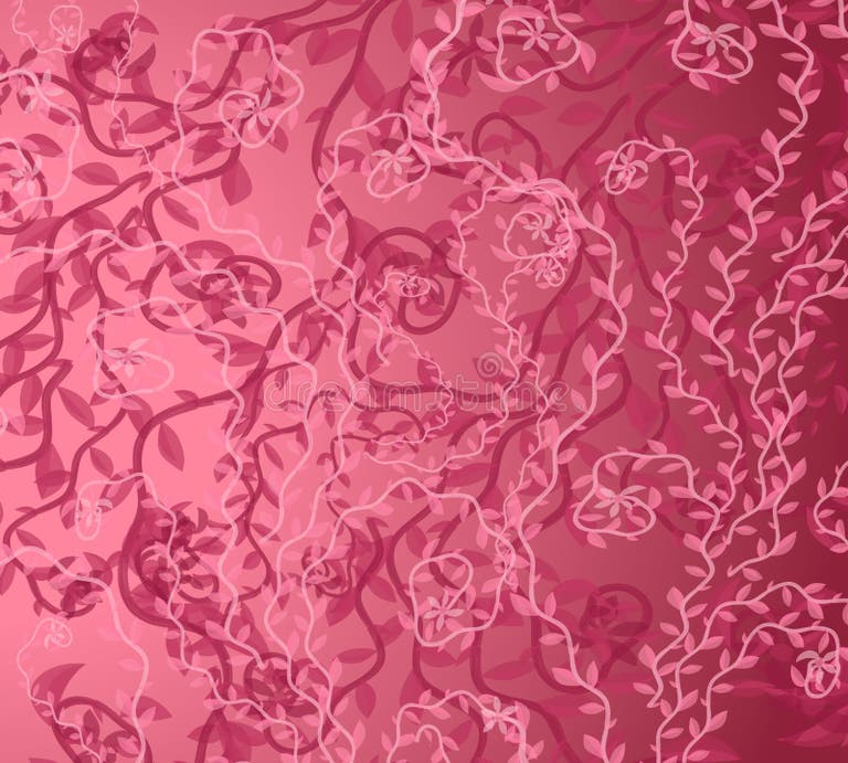 Pink Vine Background Stock Illustrations – 5,386 Pink Vine Background ...