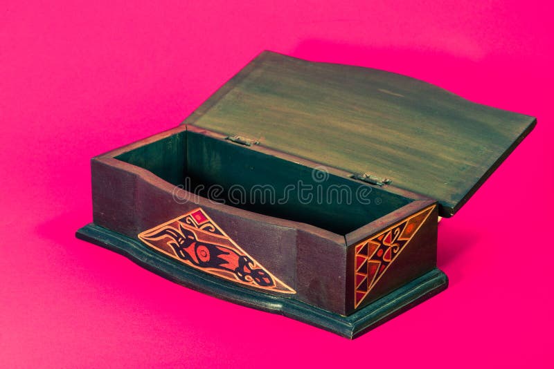 Pink vintage box stock image. Image of ornate, container - 50064045