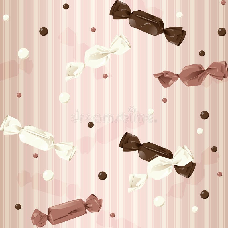 Pink and White Background with Lace Stock Vector - Illustration of card ...