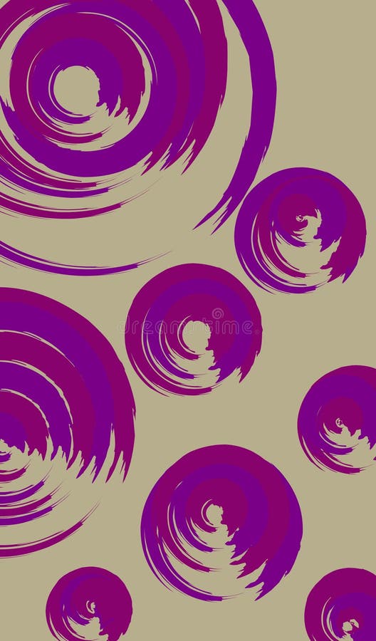 Pink and violet round stock illustration. Illustration of beautiful ...