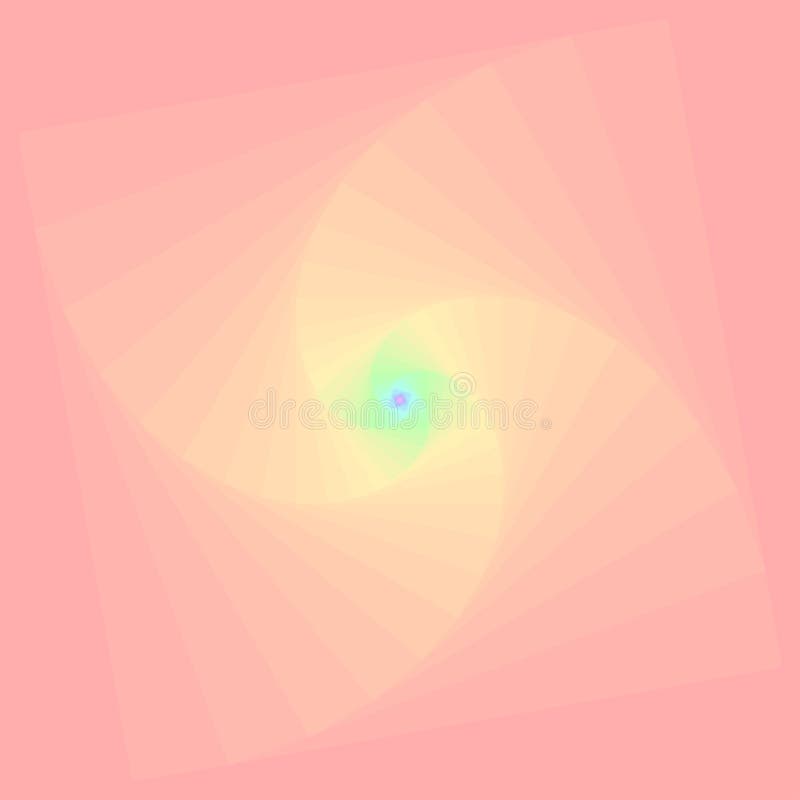 A Pink Vortex Pattern Design, Background Stock Vector - Illustration of ...