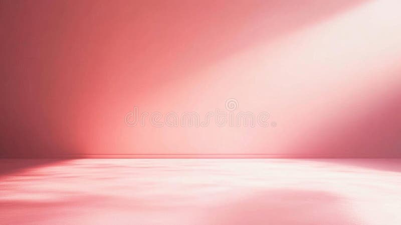 Pink Wall with Soft Light, Minimalist Background, Clean and Simple ...