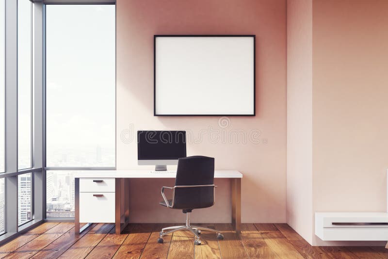 Pink Wall Workplace Poster Stock Illustrations – 122 Pink Wall ...