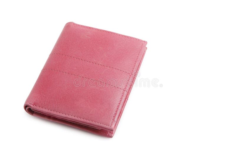 Pink wallet stock photo. Image of finance, wallet, leather - 11092410