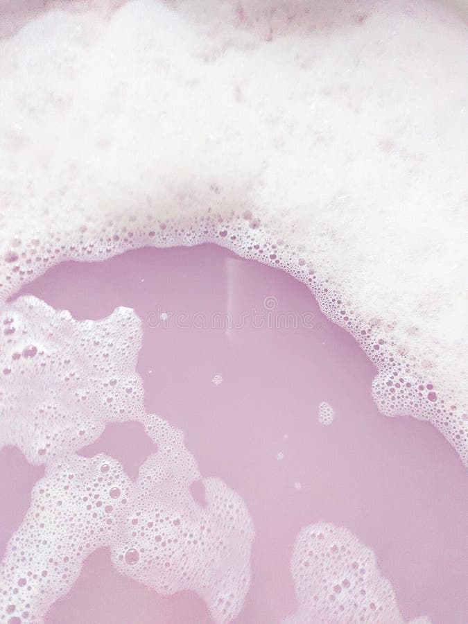 Pink Water Bubbles Cute Soft 2 Stock Image - Image of petal, water ...