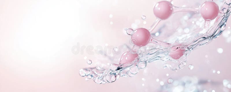 Pink Water Molecule Structure in Dynamic Water. Abstract Molecular ...