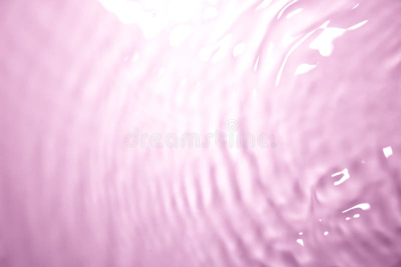 Clear Water Surface Pink Filter Stock Photo - Image of solution, wash ...