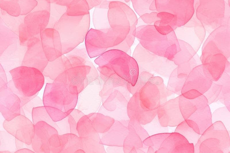 Pink Watercolor Seamless Pattern for Background. Pink Abstract Grunge ...