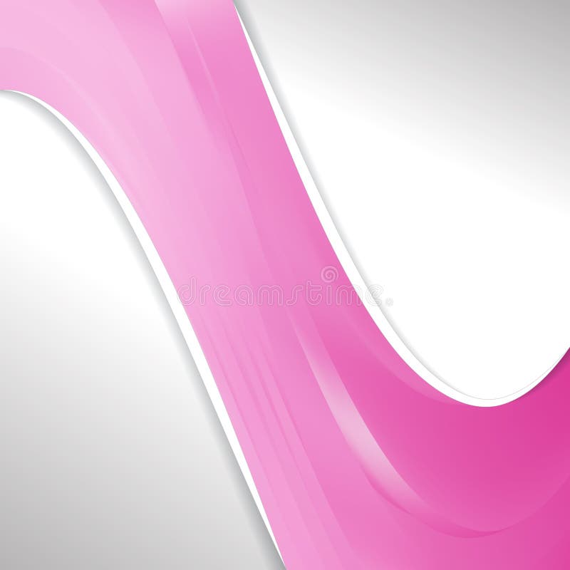 Pink Wave Business Background Vector Art Stock Vector - Illustration of ...