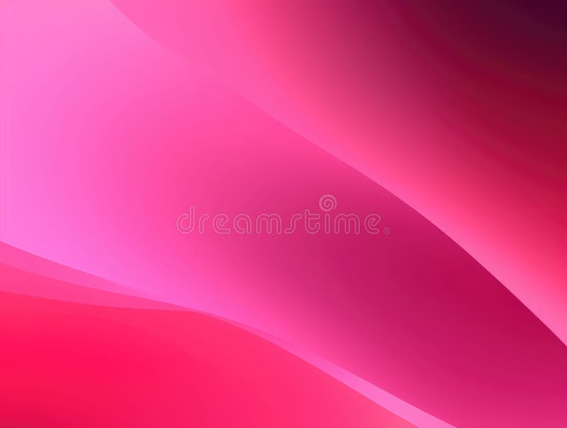 Pink Wave and Line Abstract Background. Generative AI Stock ...