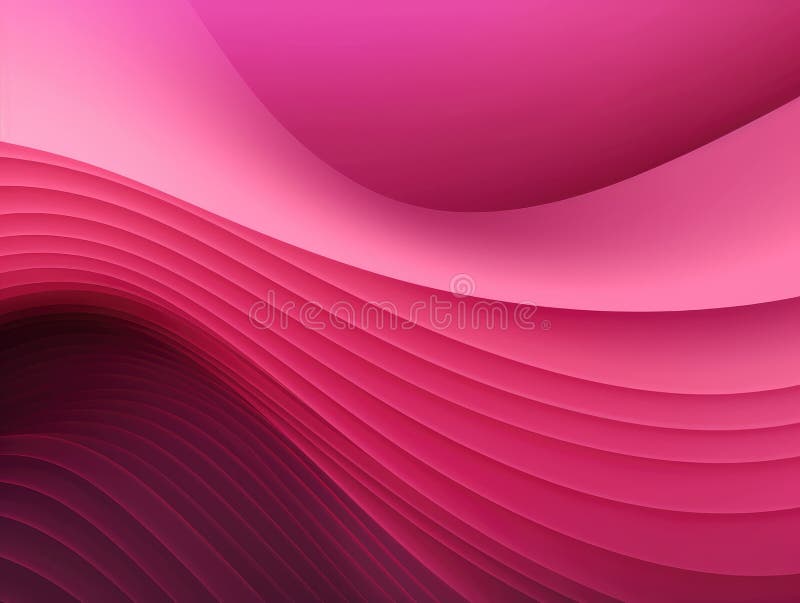 Pink Wave and Line Abstract Background. Generative AI Stock ...