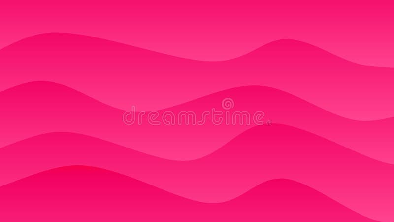 Pink Wave Shape Abstract Background Stock Vector - Illustration of ...