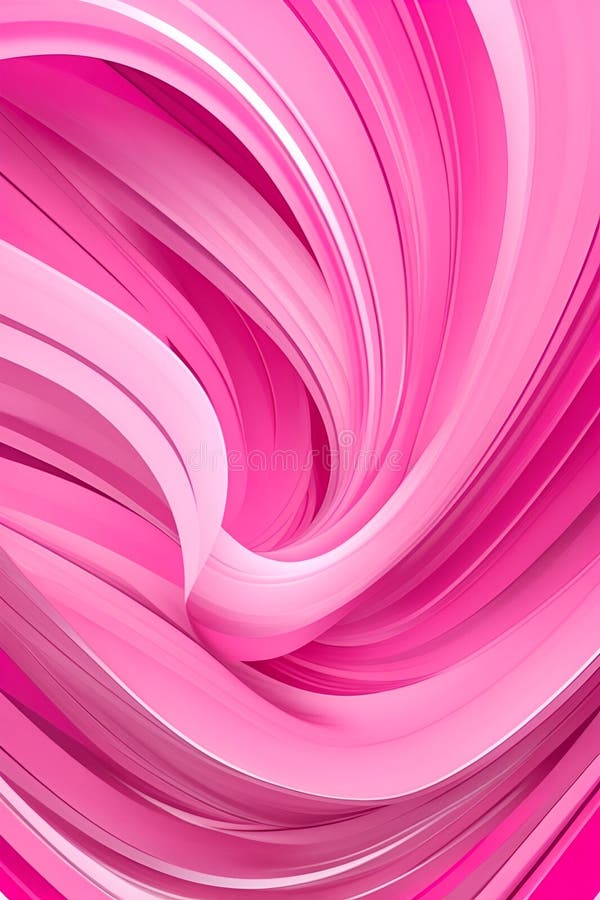 Pink Waves Abstract Background, Vertical Composition Stock Illustration ... Pink Waves Abstract Background, Vertical Composition Stock Illustration ...