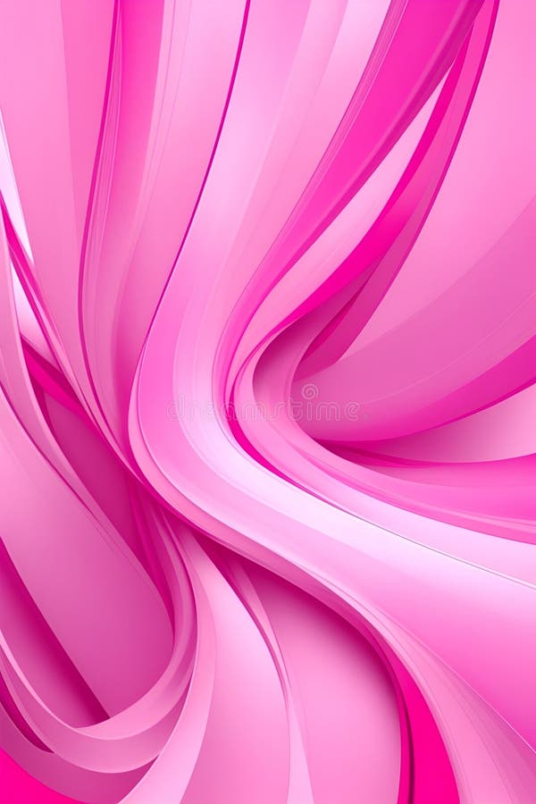 Pink Waves Abstract Background, Vertical Composition Stock Illustration ... Pink Waves Abstract Background, Vertical Composition Stock Illustration ...