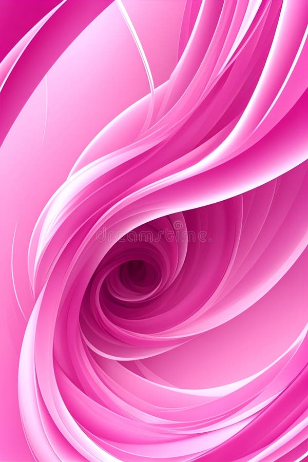 Pink Waves Abstract Background, Vertical Composition Stock Illustration ... Pink Waves Abstract Background, Vertical Composition Stock Illustration ...