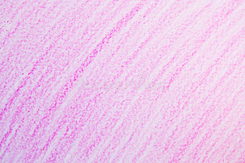 Pink Wax Crayon Scribble Background. Pink Crayons Texture. Stock Image ...