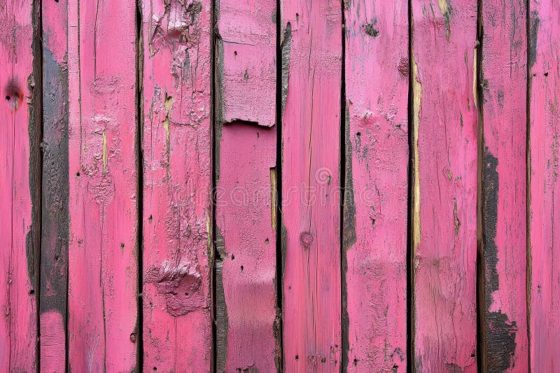 Pink Weathered Wooden Planks Rustic Texture Background Stock ...