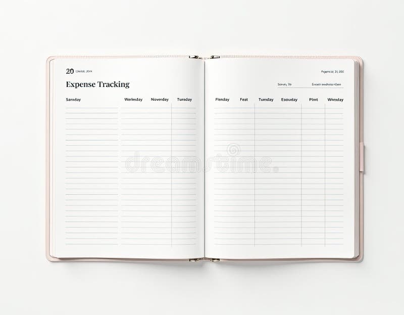 Notebook Open Budget Planner Stock Illustrations – 15 Notebook Open ...